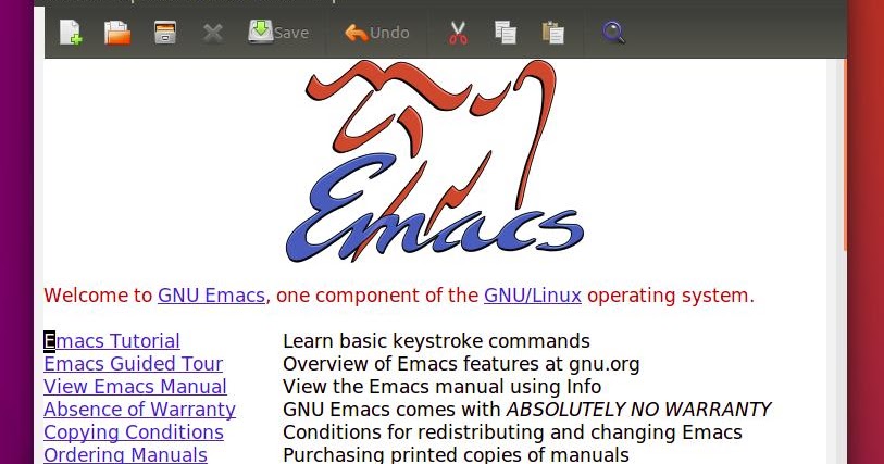 Introducing GNU Emacs for Complete Beginners in Ubuntu
