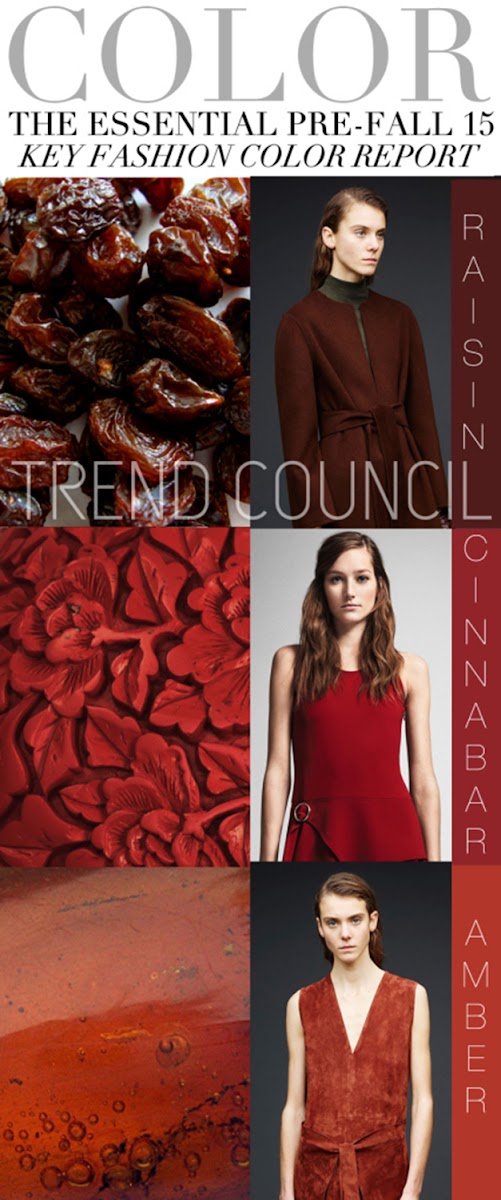TRENDS // TREND COUNCIL - PRE-FALL 15 COLOR TRENDS | FASHION VIGNETTE ...