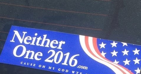 True North: bummer sticker