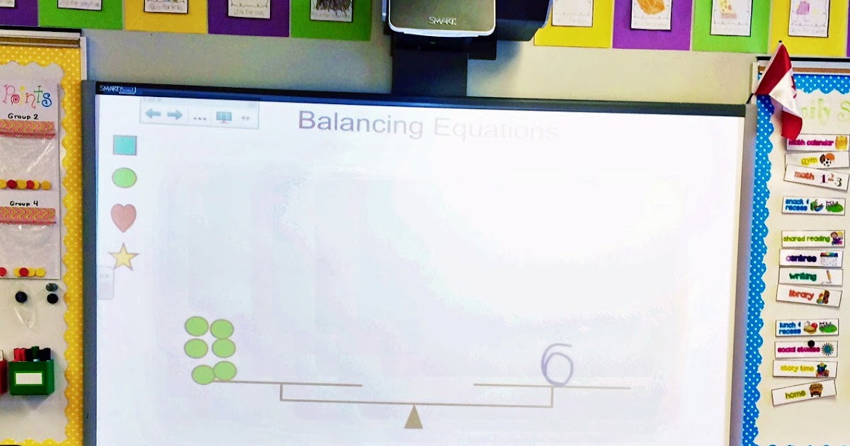 Fun With Firsties: Balancing Equations