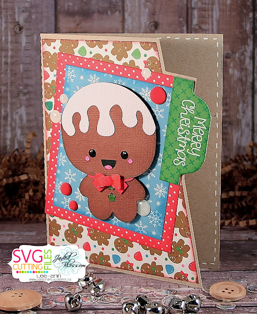 Snappy Scraps: SVG Cutting Files NEW Abstract card base