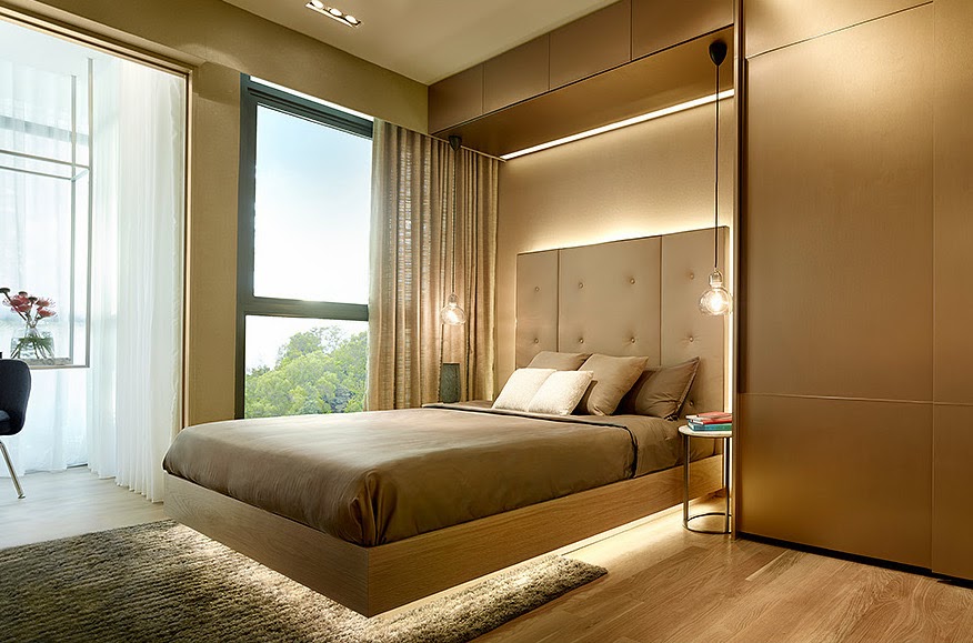 Master Bedroom With Study Section.