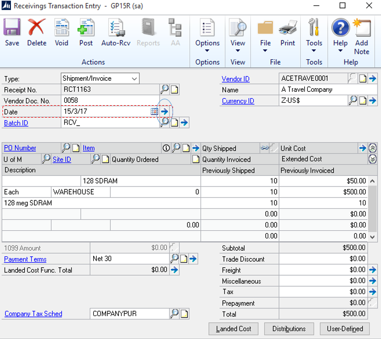 Dynamics GP Essentials: Rule of Thumb | Keeping track of the Actual ...