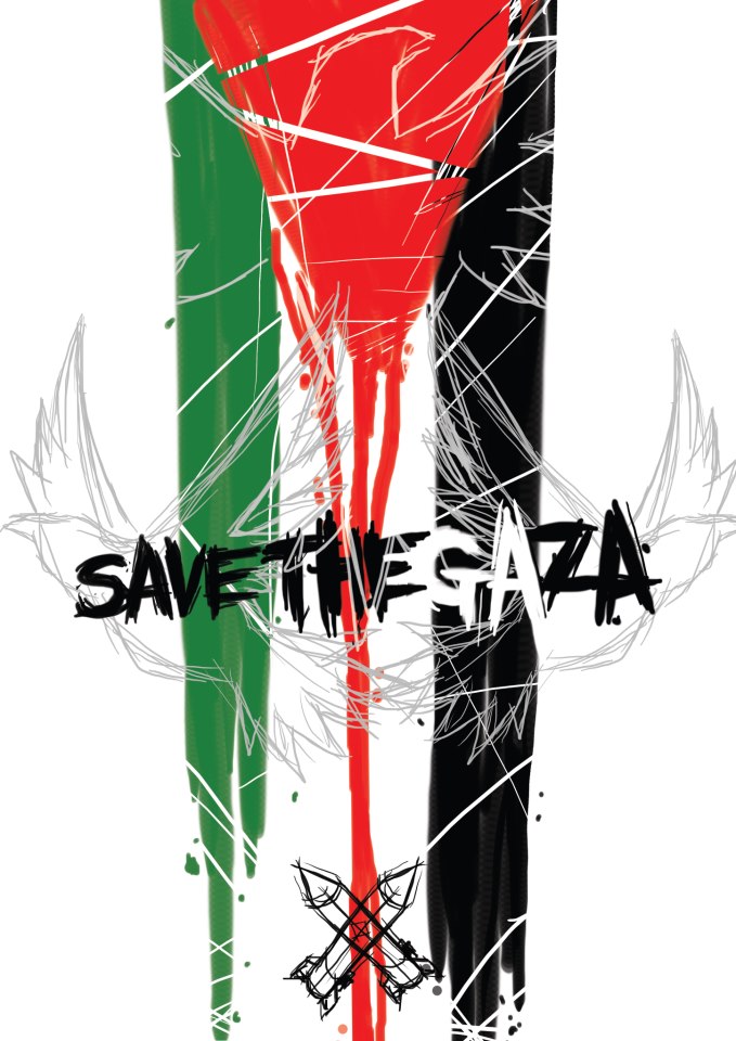 dirtiehand: Make Art Stop Wars Campaign-"Save Gaza"