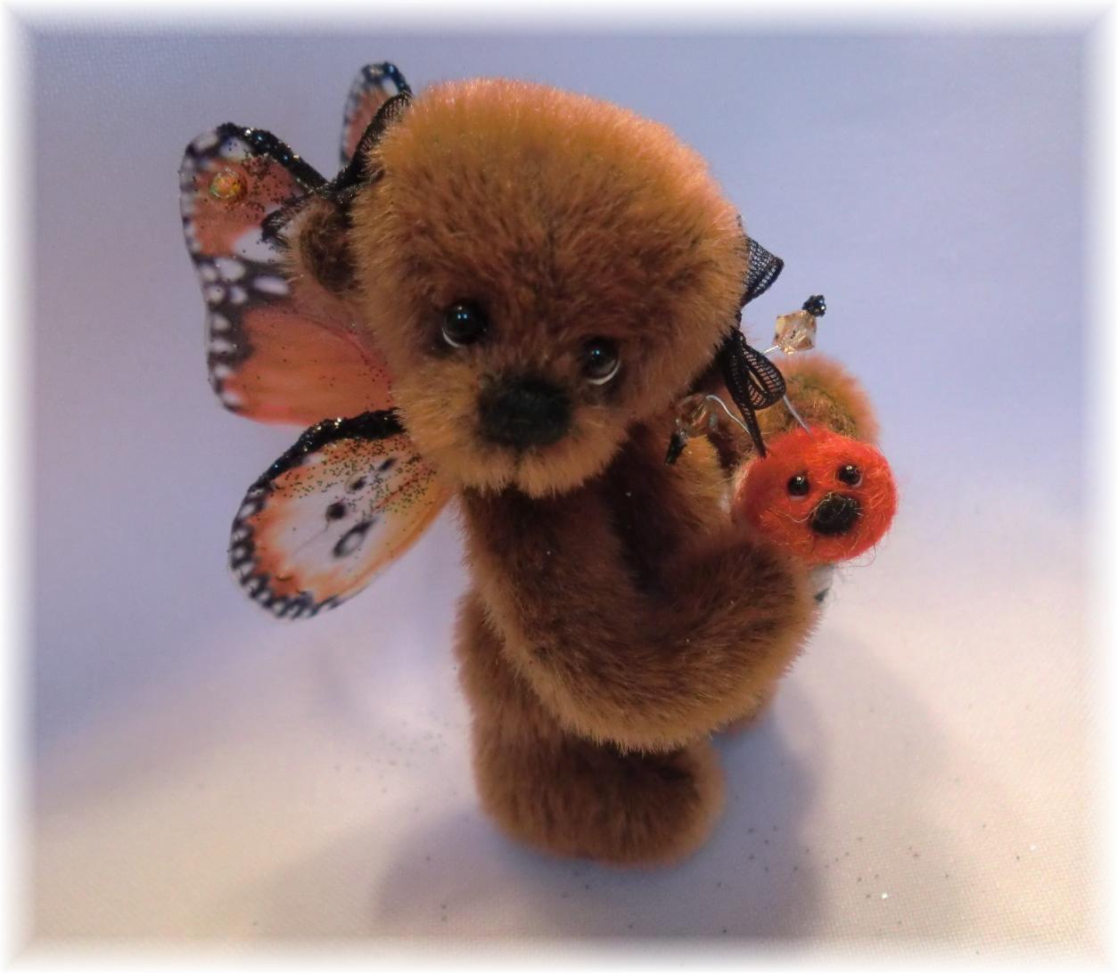 MadebyAnna Miniature artist bears by Anna Long: Monarch Butterfly ...