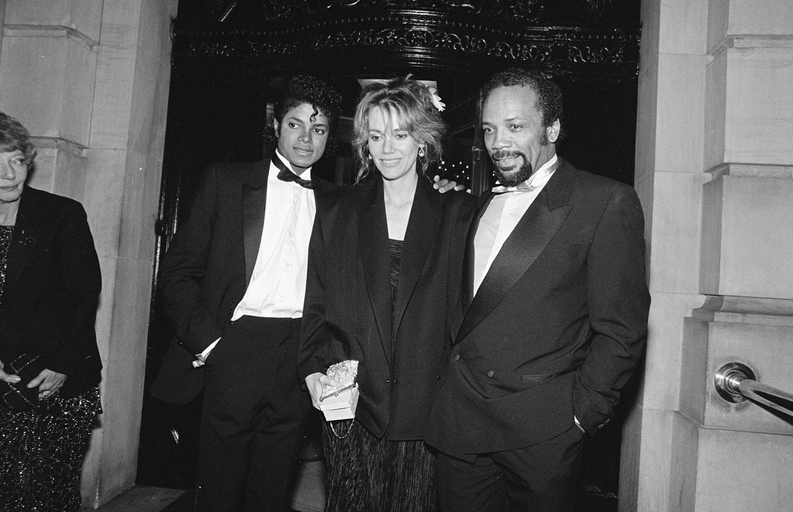 Michael Jackson Attending a David Geffen party at the Universal City ...