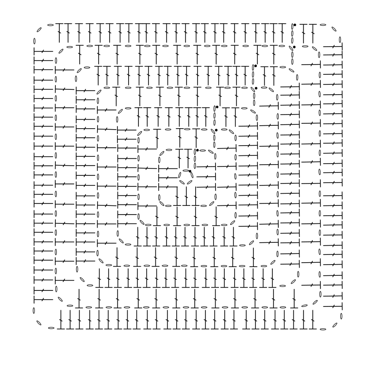 Nilla K creates: The Simple Square pattern