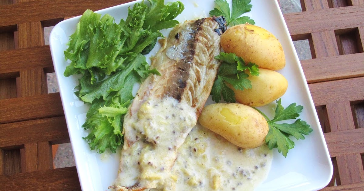 epätrendikäs ruokablogi: Grillattua makrillia ja karviaismarjakastiketta