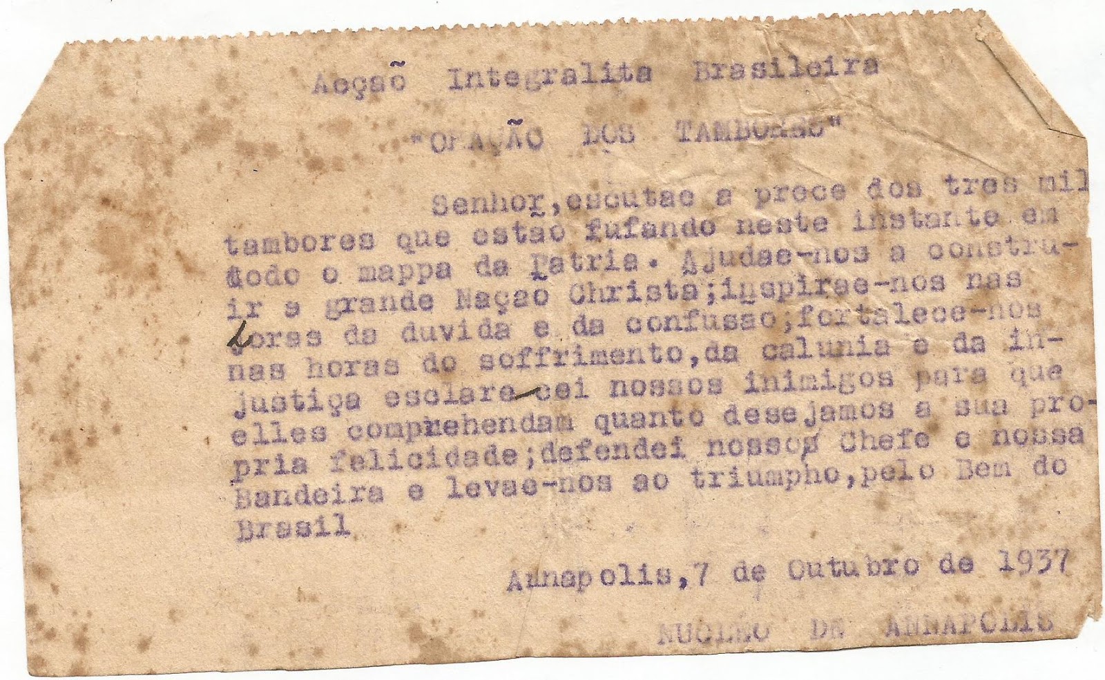 Integralismo em Goiás!: A Presença Integralista em Goiás