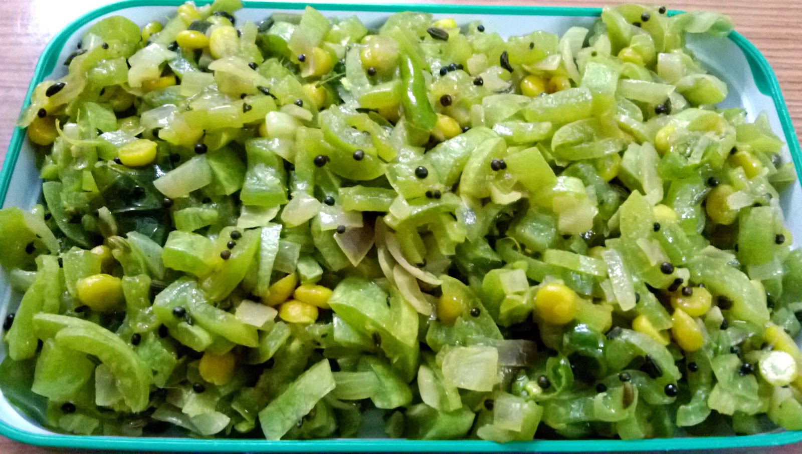 Pudalangai Poriyal (Snake Gourd Fry) Recipe - Awesome Cuisine