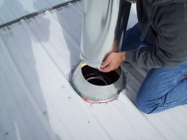 Mike and Lisa's World: Chapter 105...How To Install A Wood Stove and More