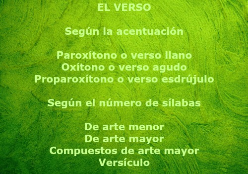 El verso en la poesía española | Rumbo a la Décima Espinela