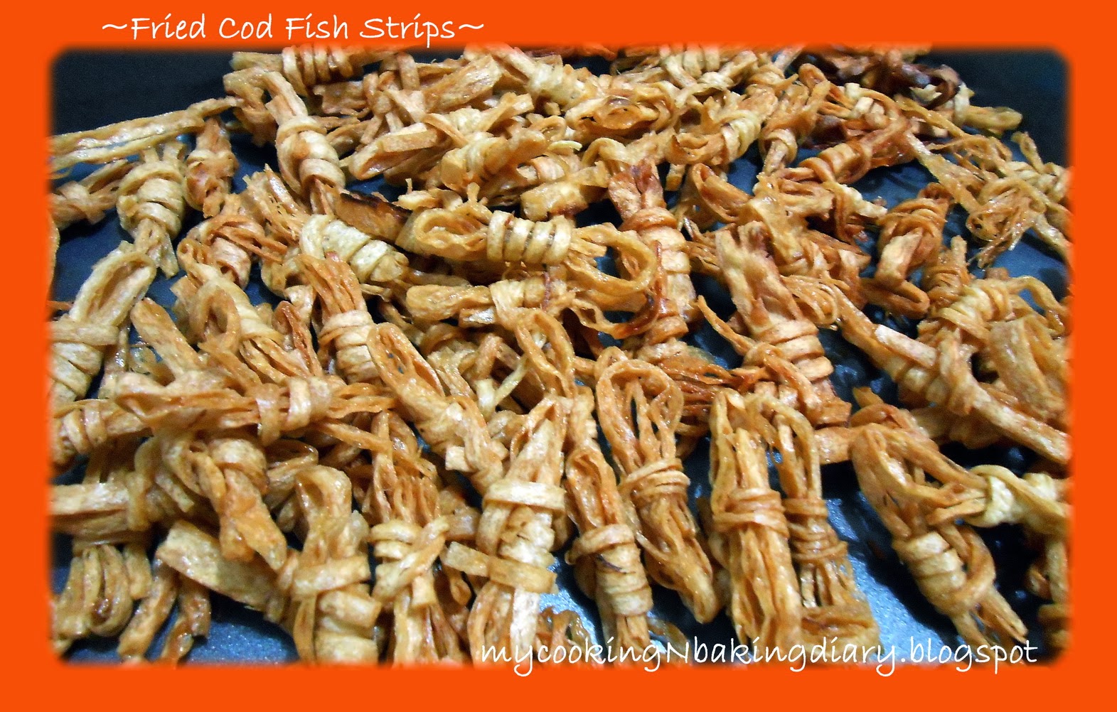 My Cooking N Baking Diary: ~Fried Cod Fish Strips~