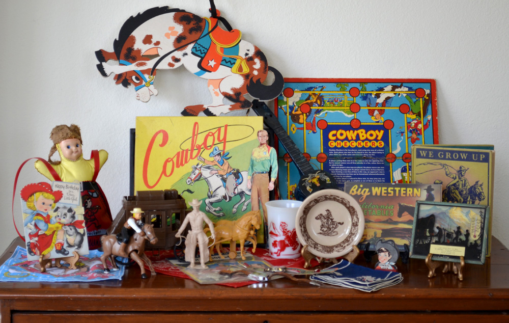 The Copycat Collector: COLLECTION #214: Cowboy Toys & Collectibles