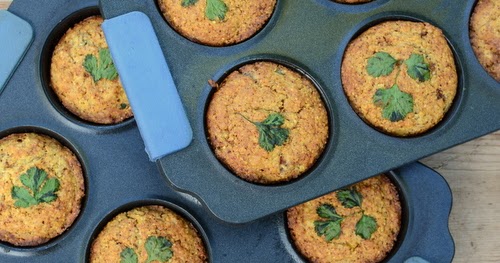 Savory Cornbread Muffins