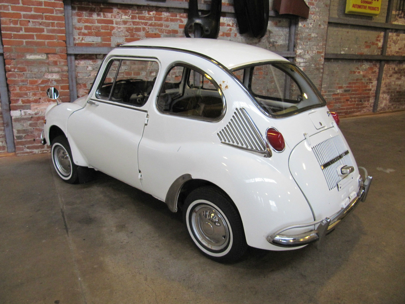 Ladybuggin: 1969 Subaru 360 Micro Car - DailyTurismo