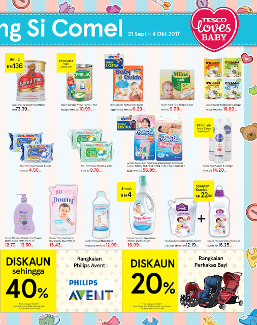 Tesco Catalogue Discount Offer Promo Price Until 4 October 2017