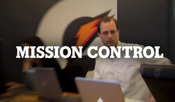 The world of Social Media: Gatorade's Mission Control Room-Where it all ...