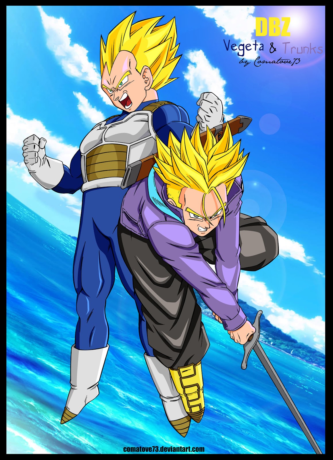 Dbz Wallpapers Adult Trunks Ssj 1