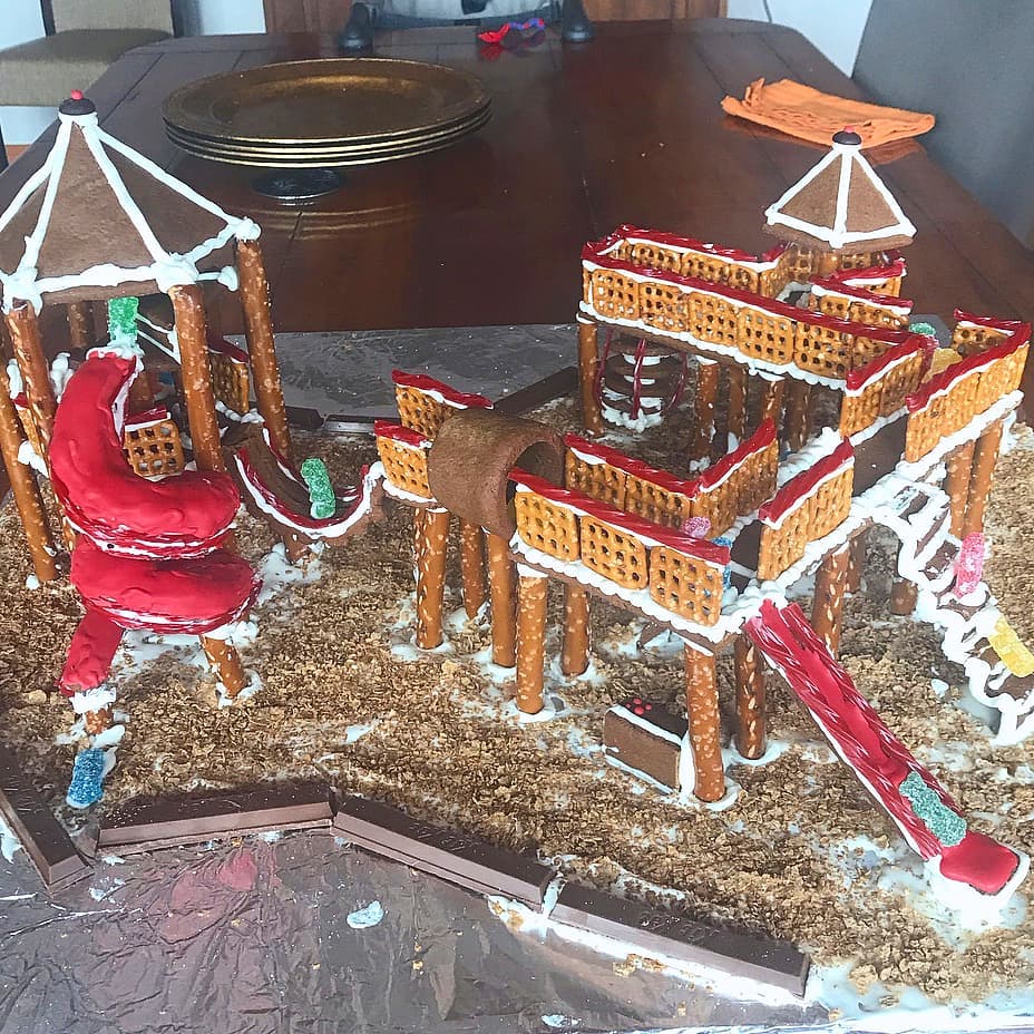 Gingerbread House? More Like Gingerbread Park!