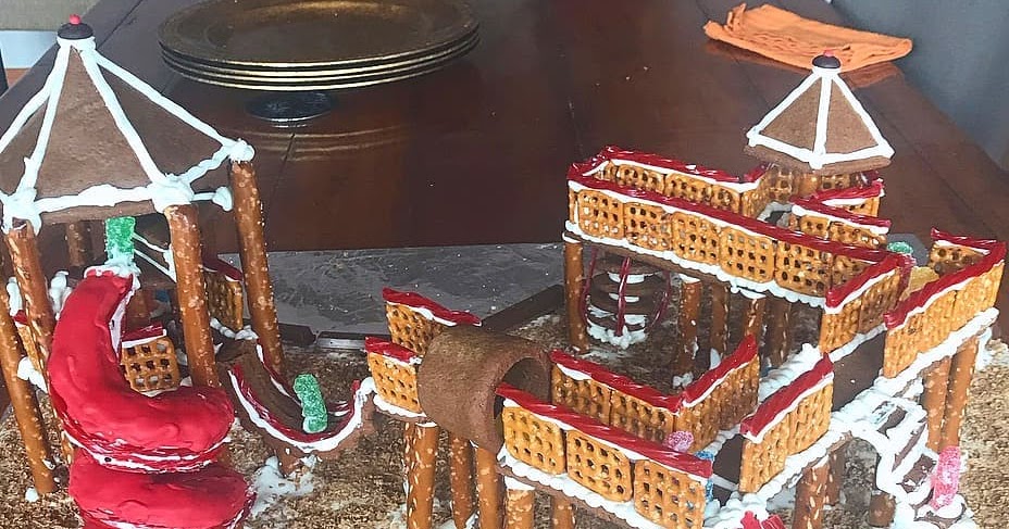 Gingerbread House? More Like Gingerbread Park!