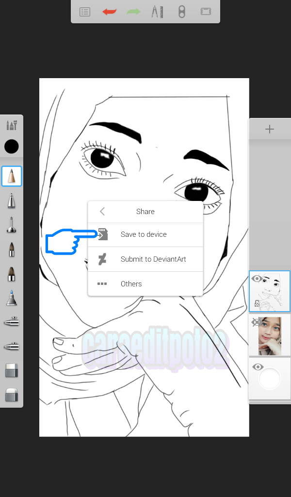 Cara Edit Foto Line Art Dengan Aplikasi Autodesk Sketbook Android - ART ...