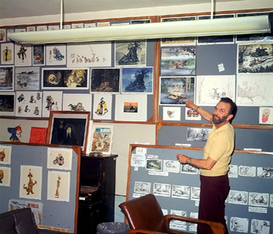 Deja View: Ken Anderson's Doodles for The Rescuers