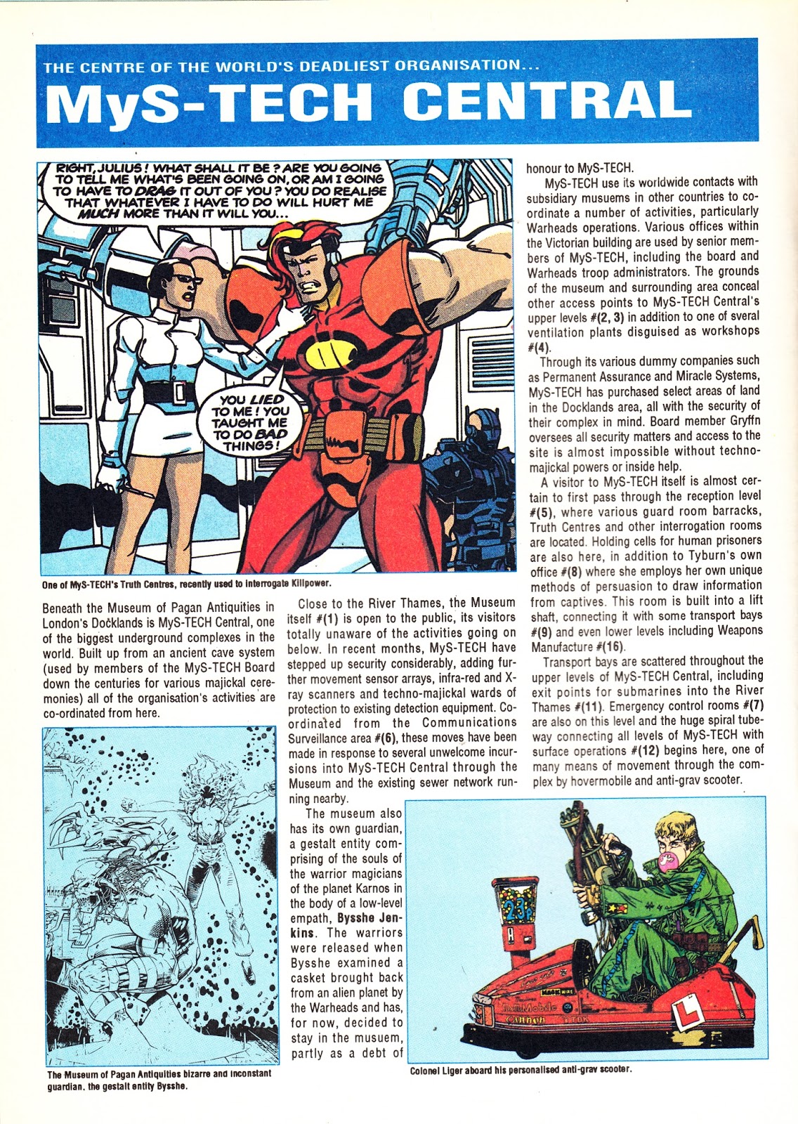 STARLOGGED - GEEK MEDIA AGAIN: MARVEL UK HANDBOOK: MYS-TECH CENTRAL ...