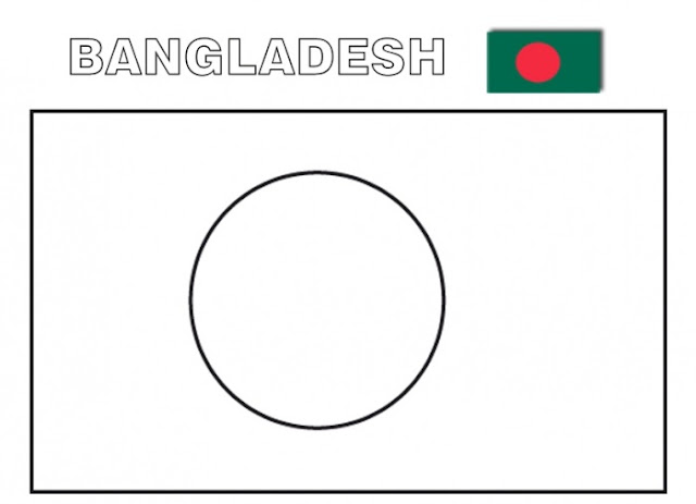 Geography Blog: Printable flag of bangladesh coloring page Geography Blog: Printable flag of bangladesh coloring page