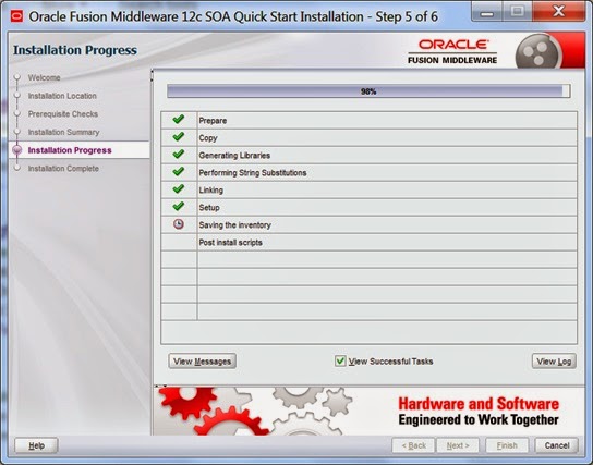 Biradar ShriKant Oracle SOA Blog: Oracle Fusion Middleware 12C Installation steps