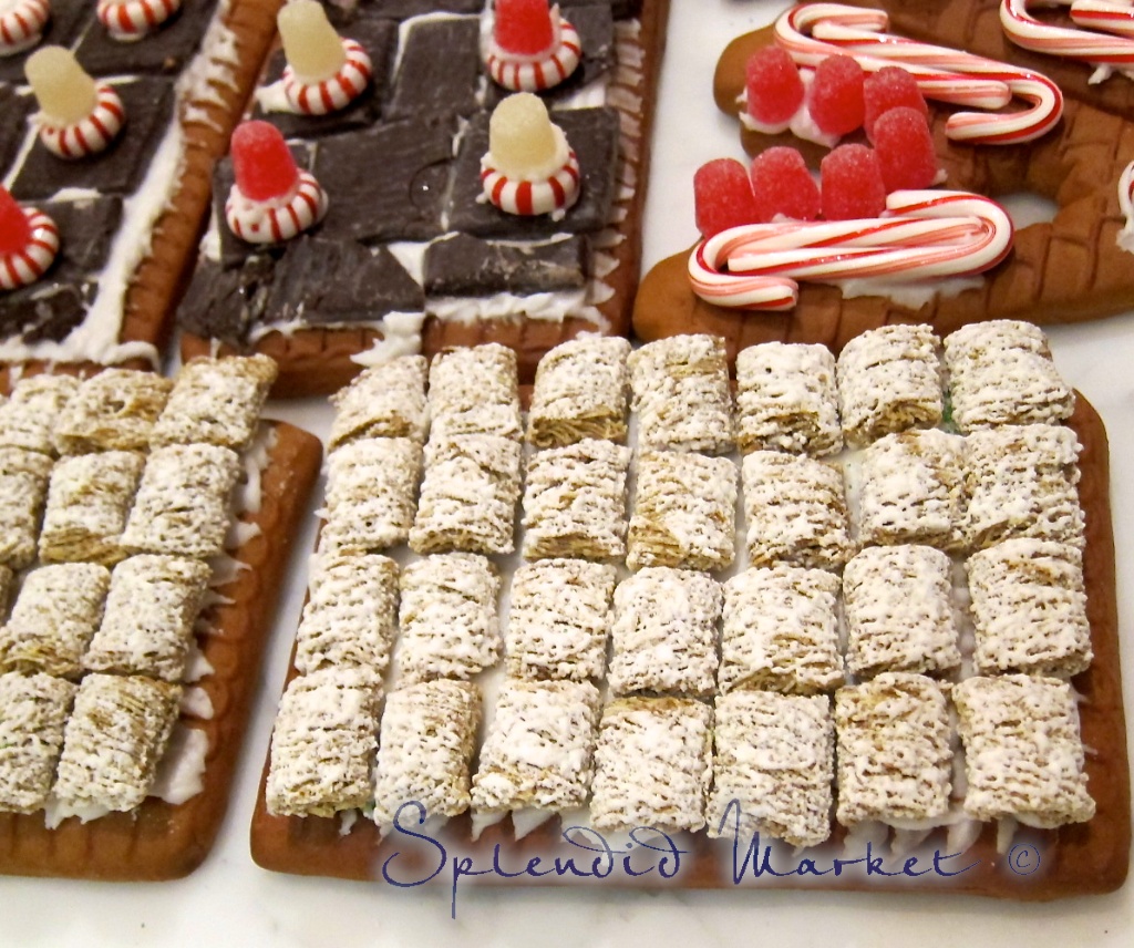 Gingerbread homes…a colorful, lonely job…