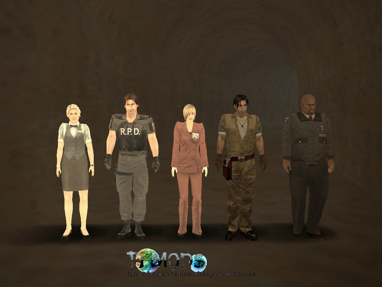 TFMods | GTA .::: GTA SA - Resident Evil Outbreak Skin Pack