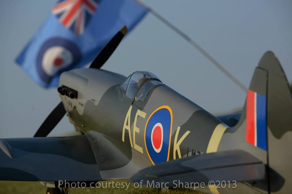 Warbird Notes and Stories : Yellow Aircraft Spitfire