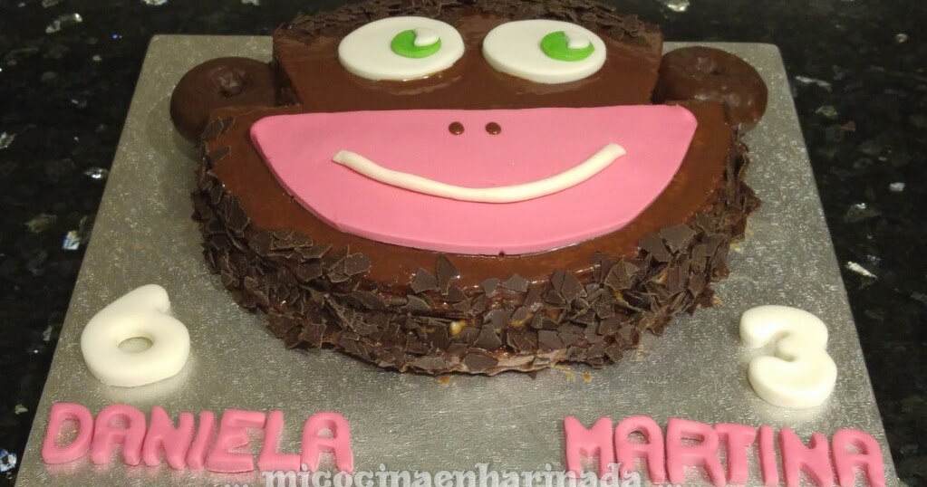 Mi cocina enharinada: PASTEL MUY MONO