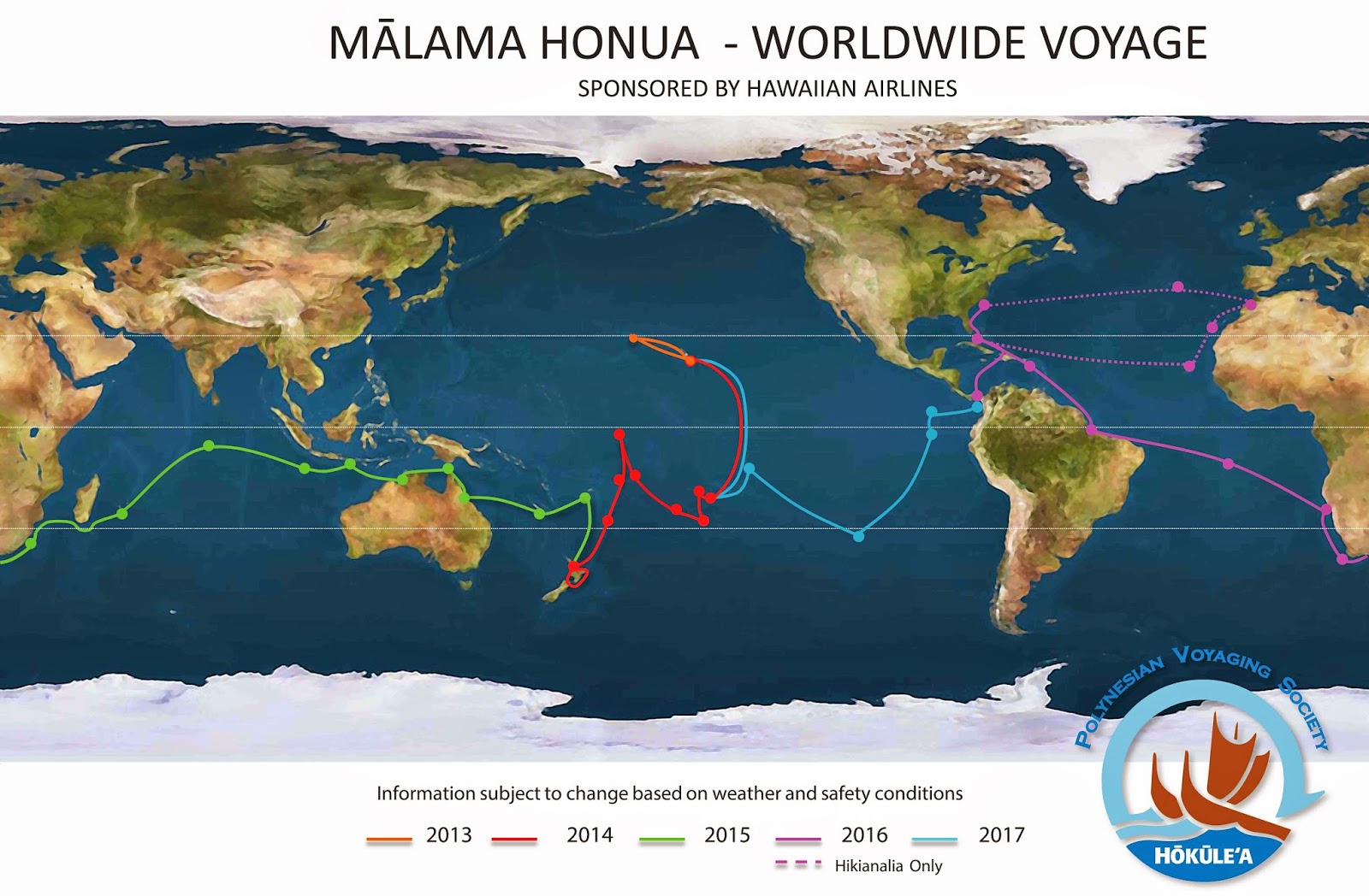 Makua O`o : Malama Honua ... Care for the Earth ... Hokule'a's Mission