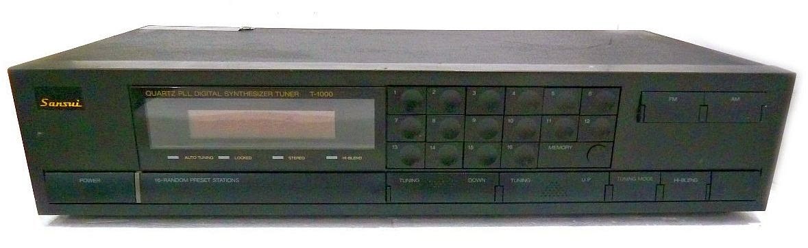 Sansui T-1000 - Digital Tuner | AudioBaza