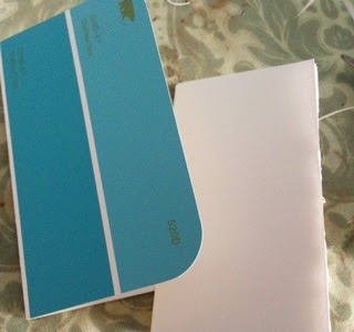 Sew Unique Threads: Paint Chip Notebook Tutorial