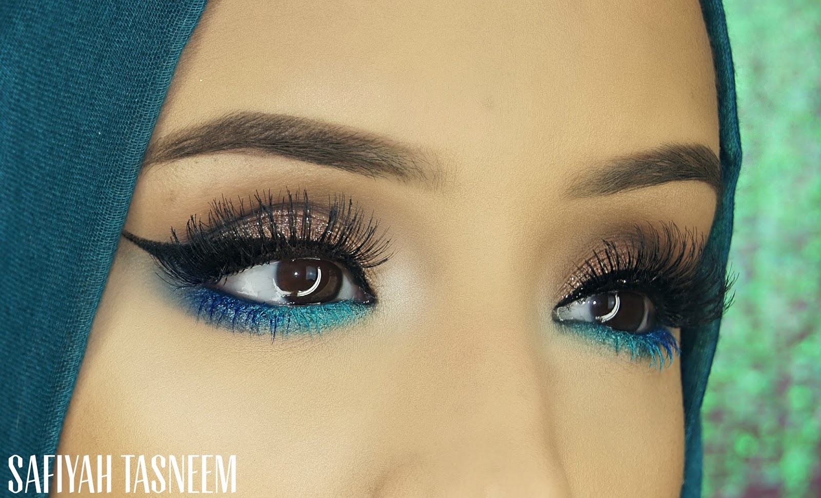 SAFIYAH TASNEEM : Friday FOTD: Mermaid Lashes Makeup Look - L'Oreal ...
