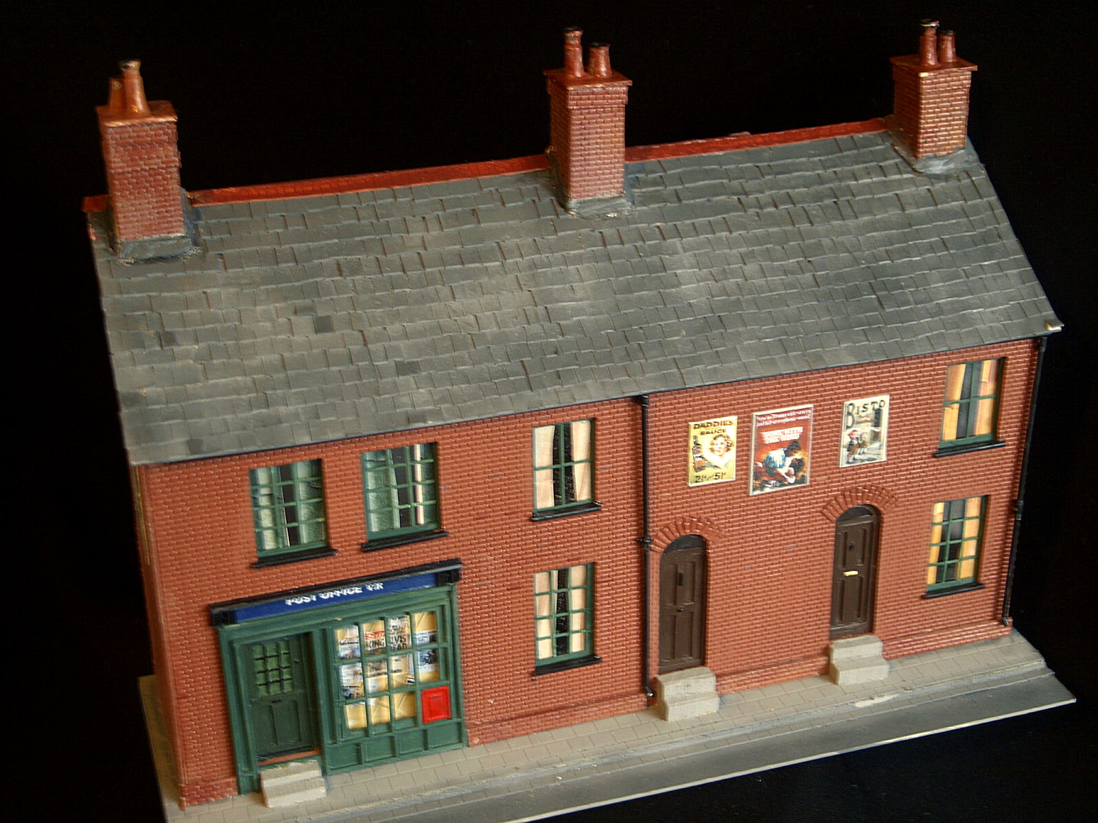 jans model buildings: A terraced post office from Manchester