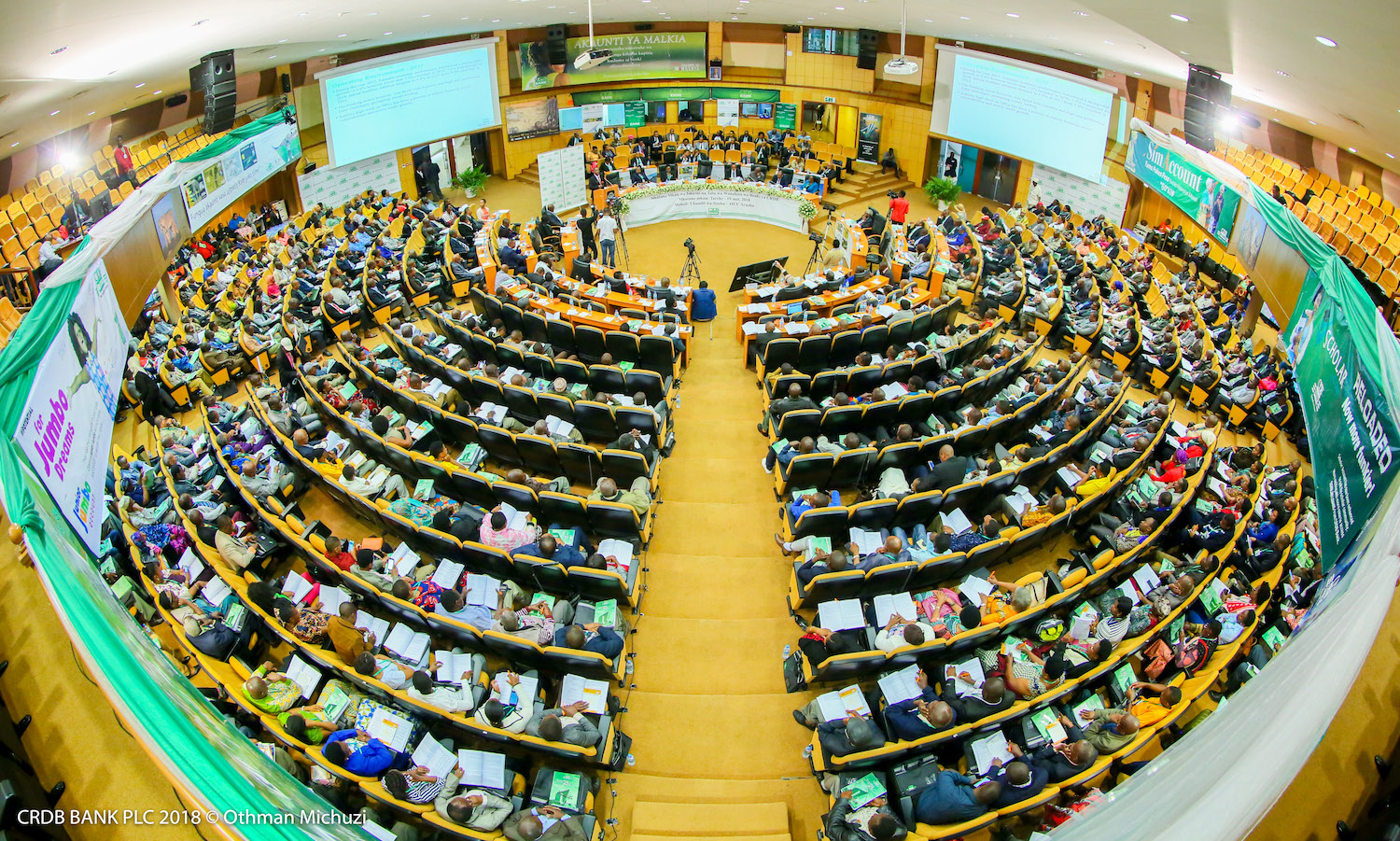 MKUTANO MKUU WA 23 WA BENKI YA CRDB WAFANYIKA LEO JIJINI ARUSHA ...