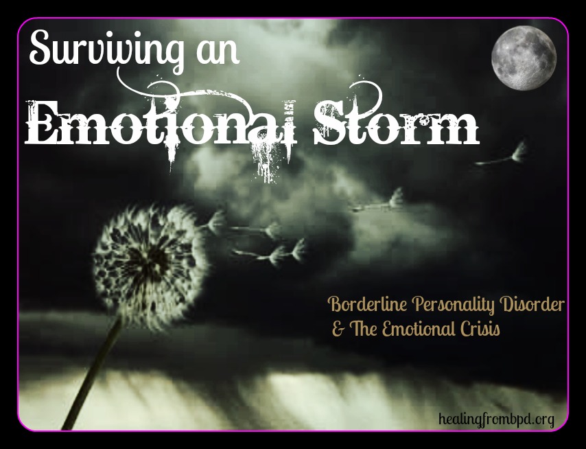 Surviving an Emotional Storm Sandy | Borderline Personality Disorder ...