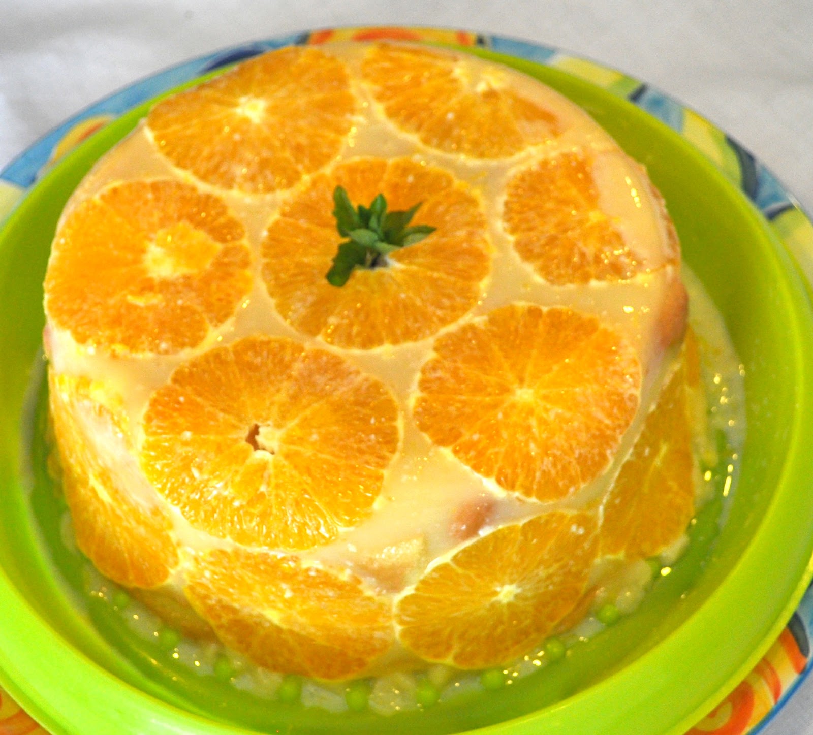 Cooking with Herbs & Spices: ORANGE GATEAU / TORT DE PORTOCALE