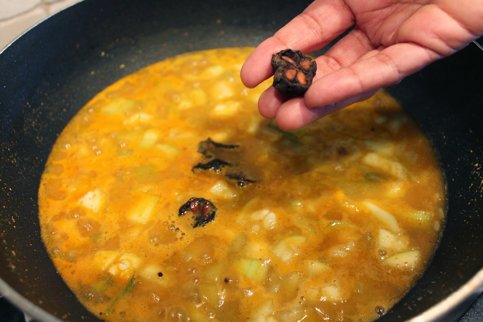 The Veggie-Curious Kitchen: Dudhi Chana Shaak