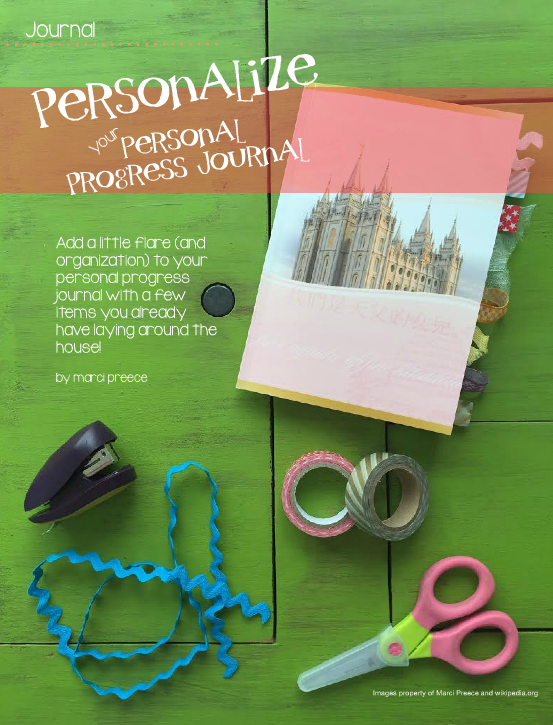 Stand & Shine Magazine: Personalize Your Personal Progress Journal