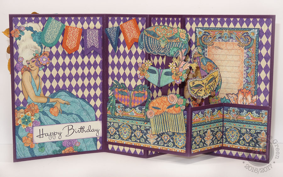 Pop-up Card Tutorial with Midnight Masquerade