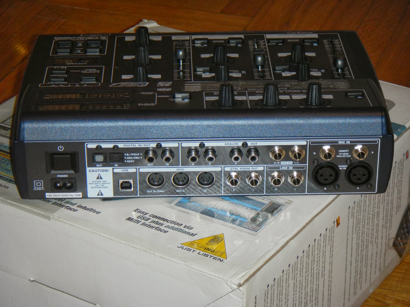 Infrequent Sound [sex.tex] technology: Behringer B-Control Audio BCA 2000