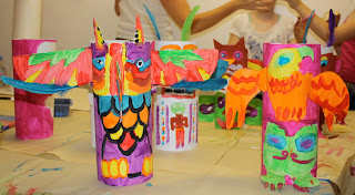 Sarah Campbell Arts: Native American Totem Poles