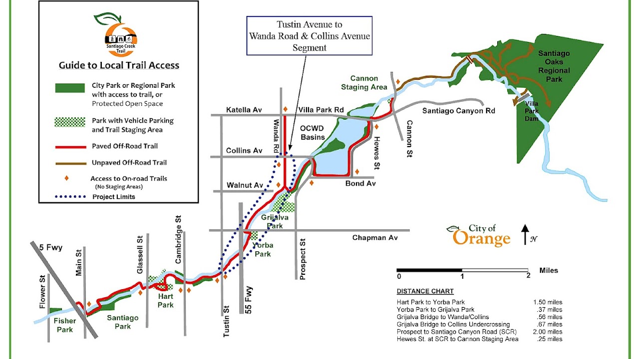 Santa Ana River Bike Trail Map Bikes Choices
