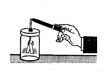 School Science Project: Simple electroscope, Science Project