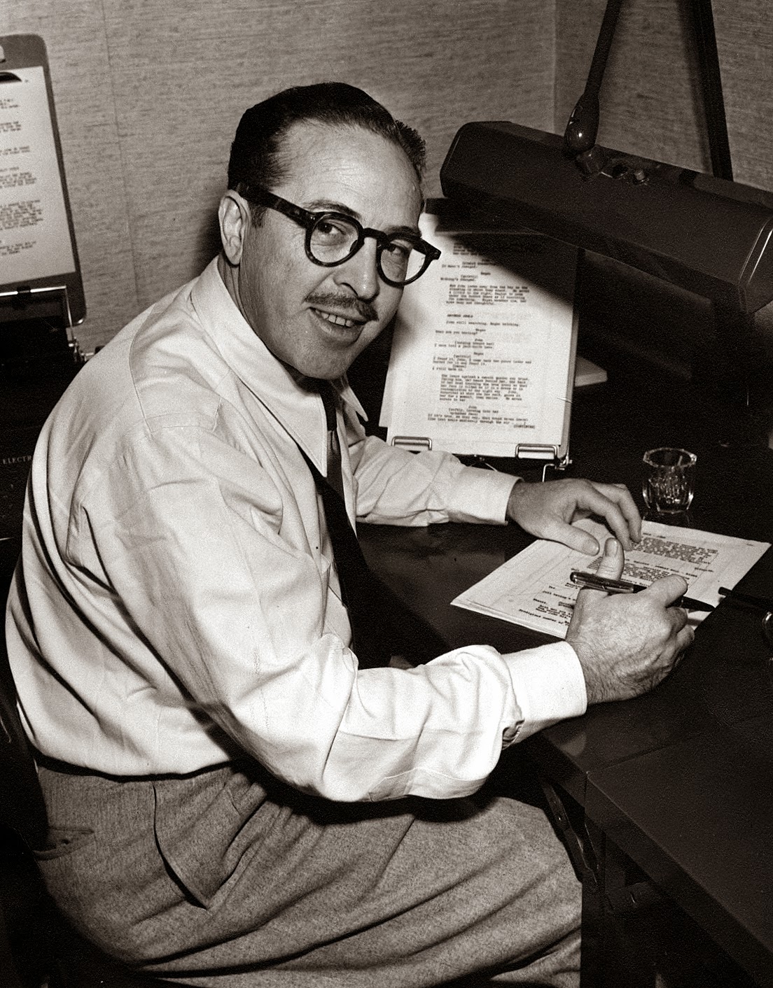 Bespectacled Birthdays: Dalton Trumbo, c.1940s